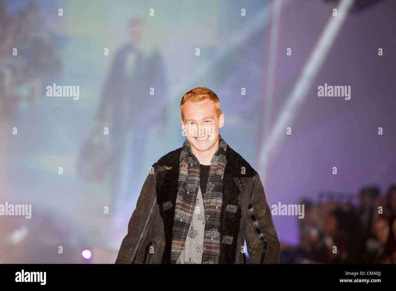 Birmingham, UK. 29th September, 2012. Greg Rutherford Olympic Gold ...