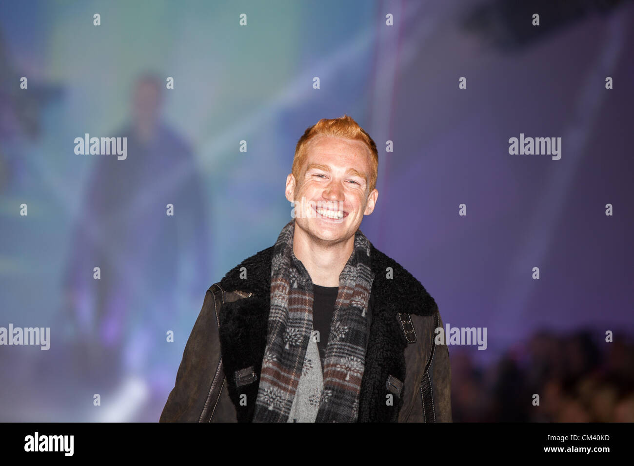 Birmingham, UK. 29th September, 2012. Greg Rutherford Olympic Gold ...