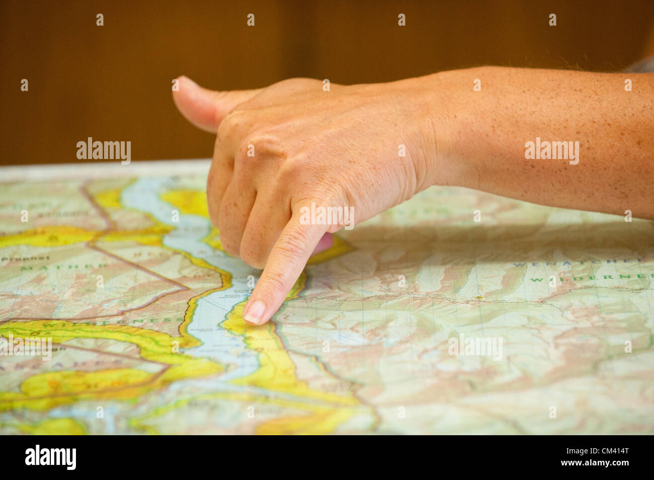 Map of snyder hi-res stock photography and images - Alamy