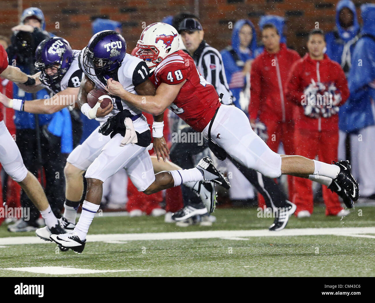 Sept. 29, 2012 - Dallas, Texas, United States of America - TCU Horned ...