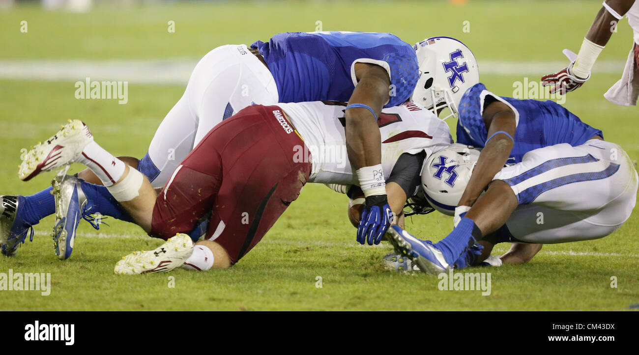 September 29, 2012 - Lexington, Kentucky, USA - South Carolina ...