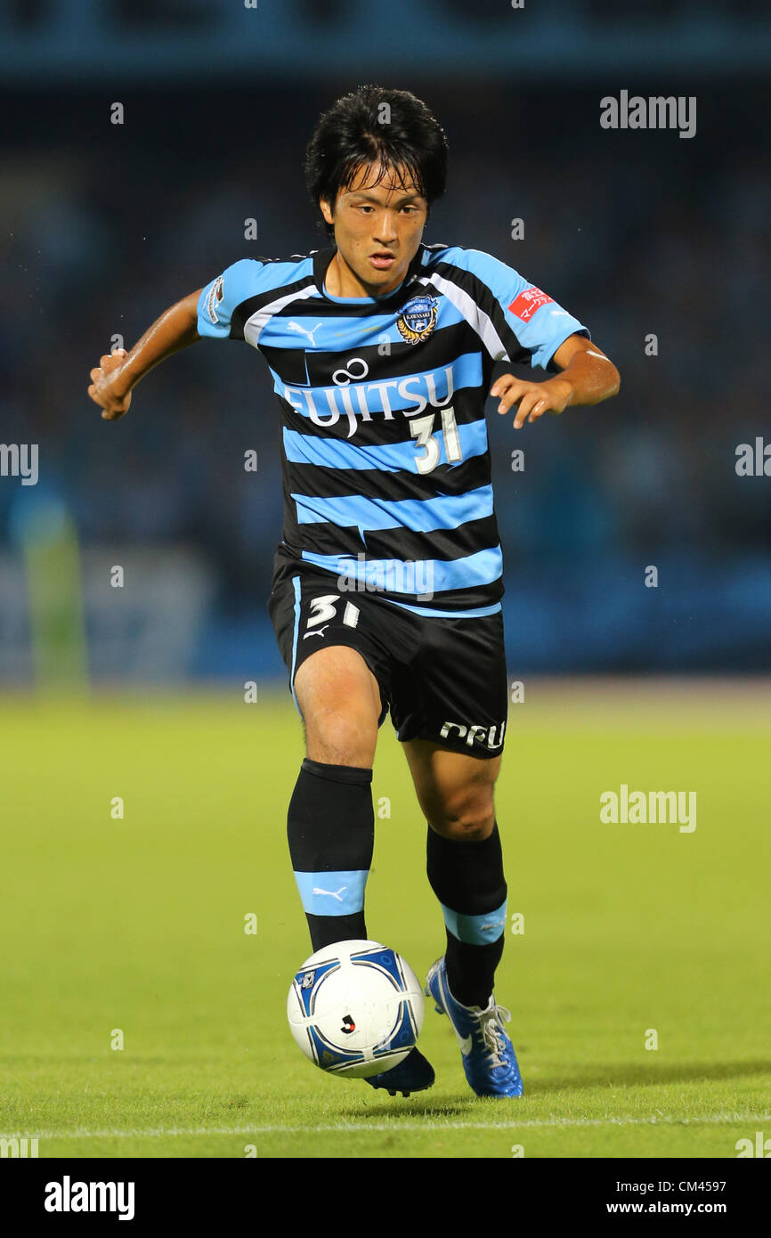 Koki Kazama (Frontale), September 29, 2012 - Football / Soccer : 2012 J ...