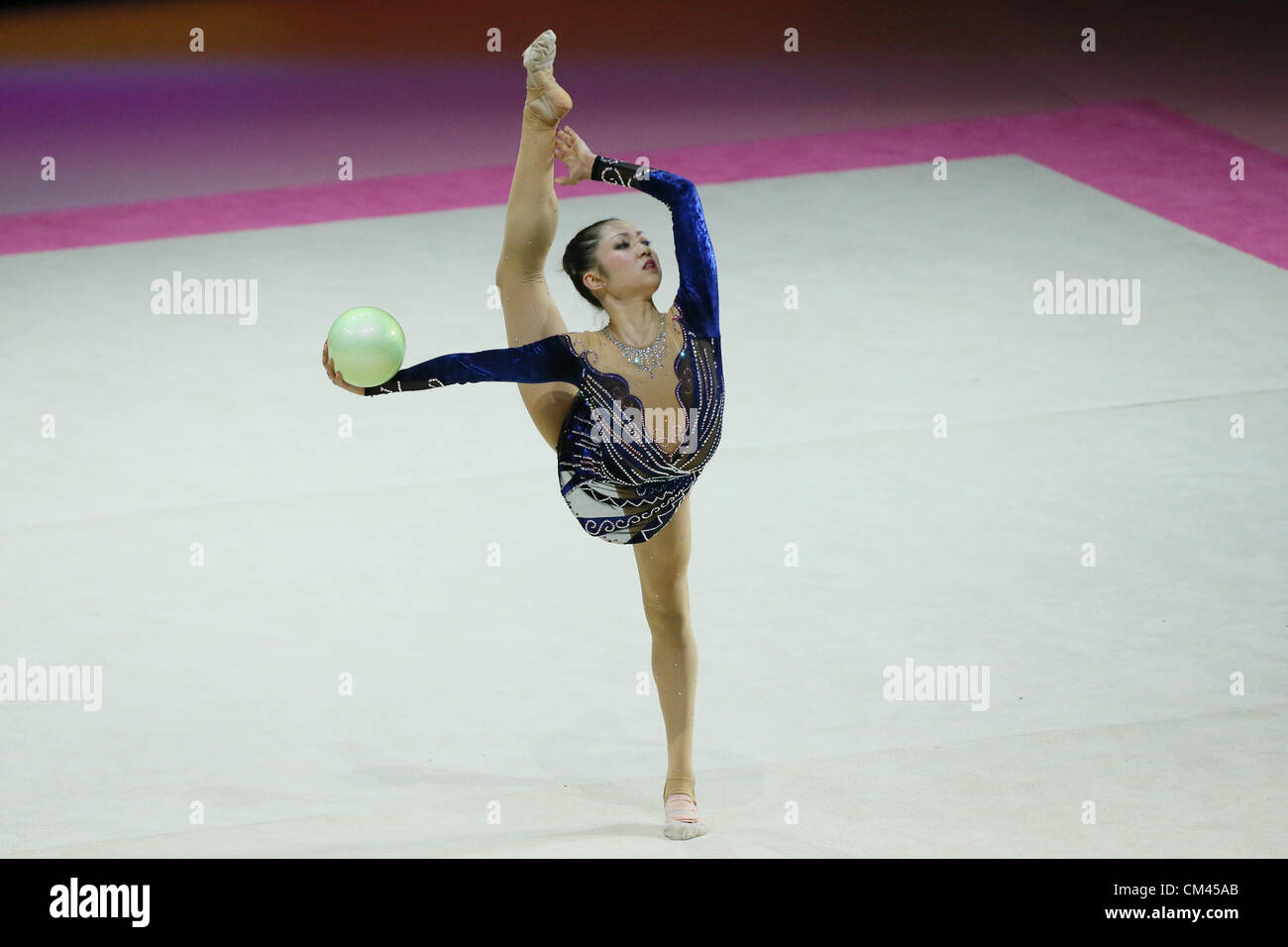 Riko Anakubo (JPN), SEPTEMBER 29, 2012 - Rhythmic Gymnastics : AEON CUP ...