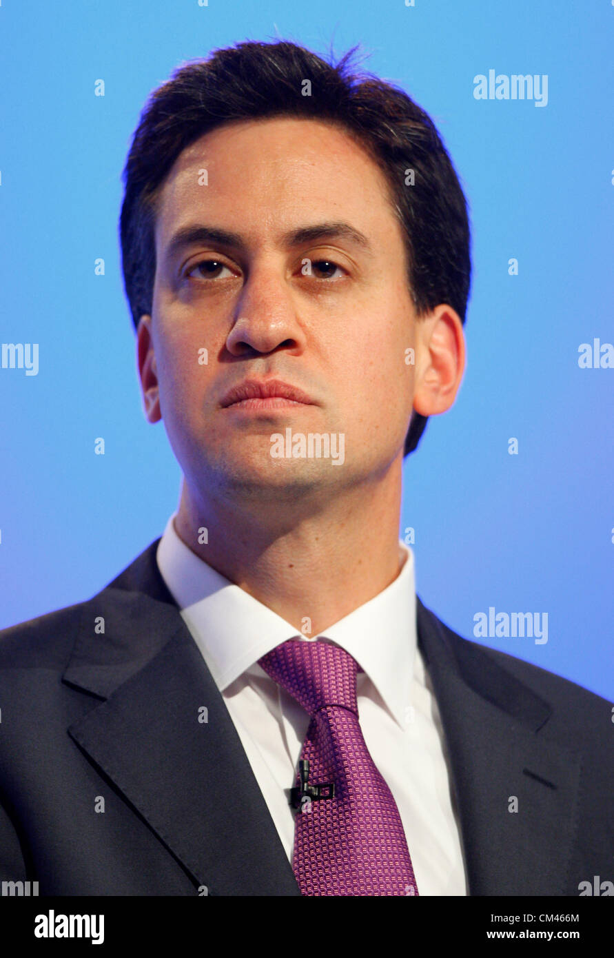 ED MILIBAND MP LABOUR PARTY LEADER 30 September 2012 MANCHESTER CENTRAL ...