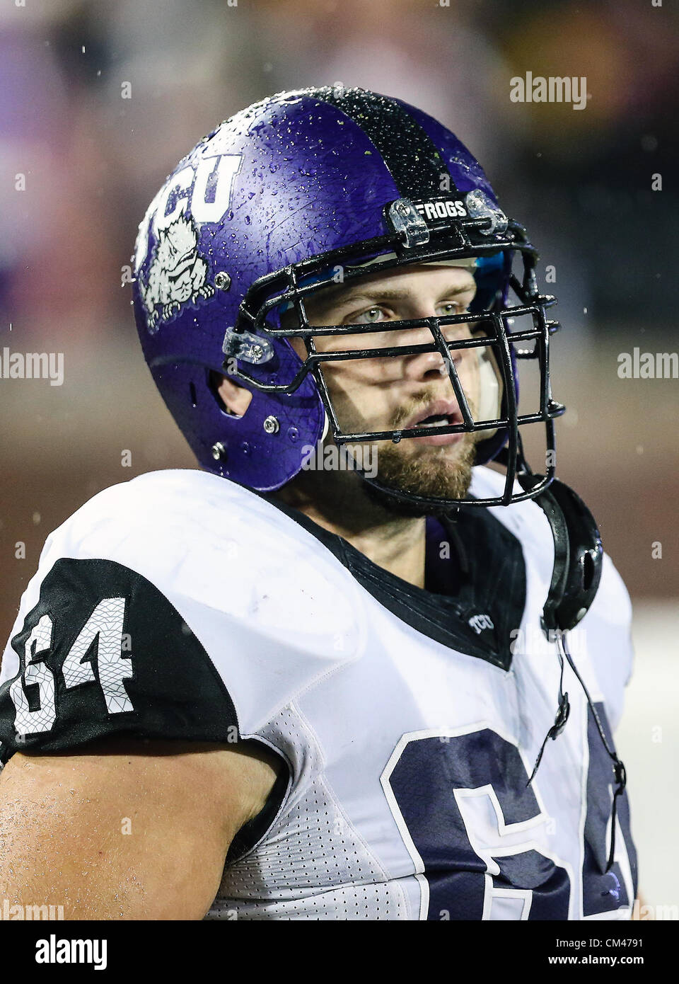 Sept. 29, 2012 - Dallas, Texas, United States of America - TCU Horned ...