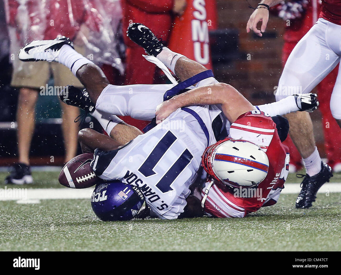 Sept. 29, 2012 - Dallas, Texas, United States of America - TCU Horned ...
