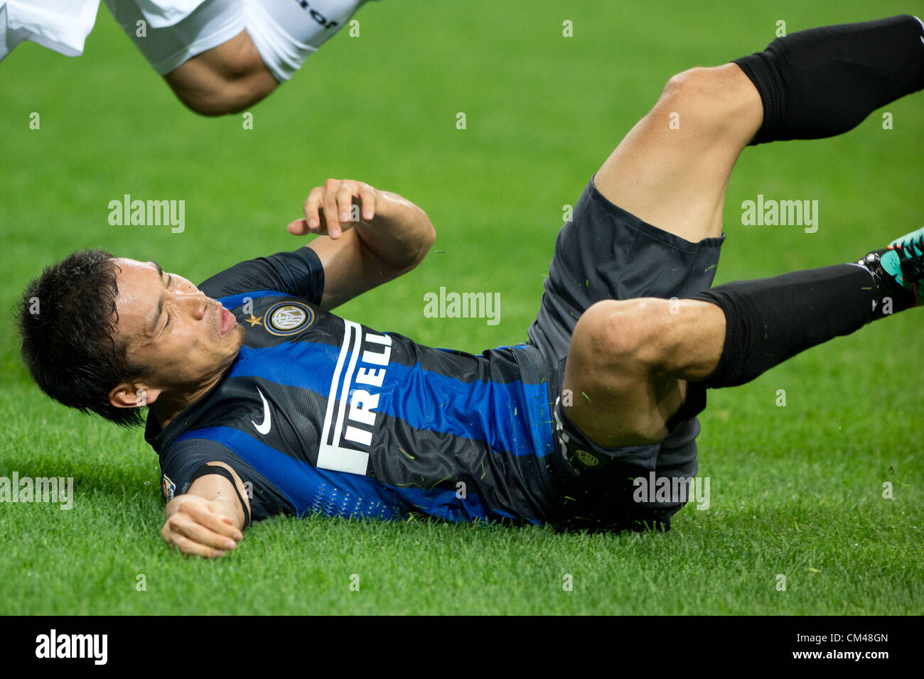 Yuto Nagatomo (Inter), SEPTEMBER 30, 2012 - Football / Soccer : Italian ...