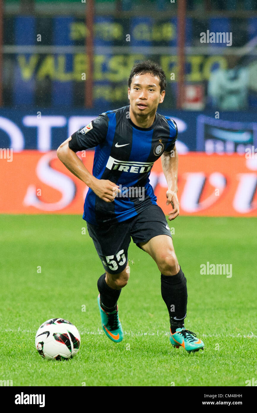 Yuto Nagatomo (Inter), SEPTEMBER 30, 2012 - Football / Soccer : Italian ...
