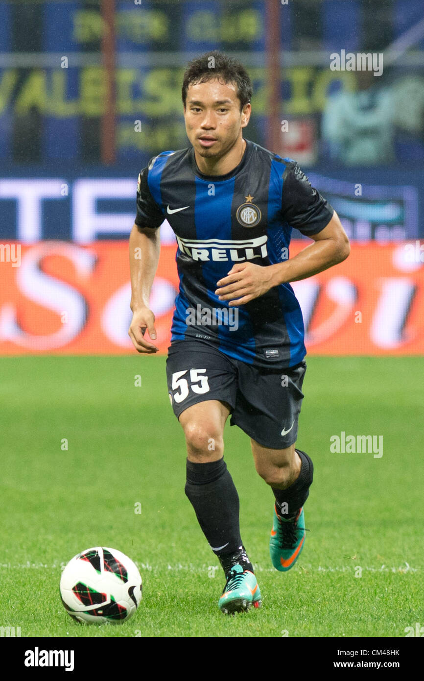 Yuto Nagatomo (Inter), SEPTEMBER 30, 2012 - Football / Soccer : Italian ...