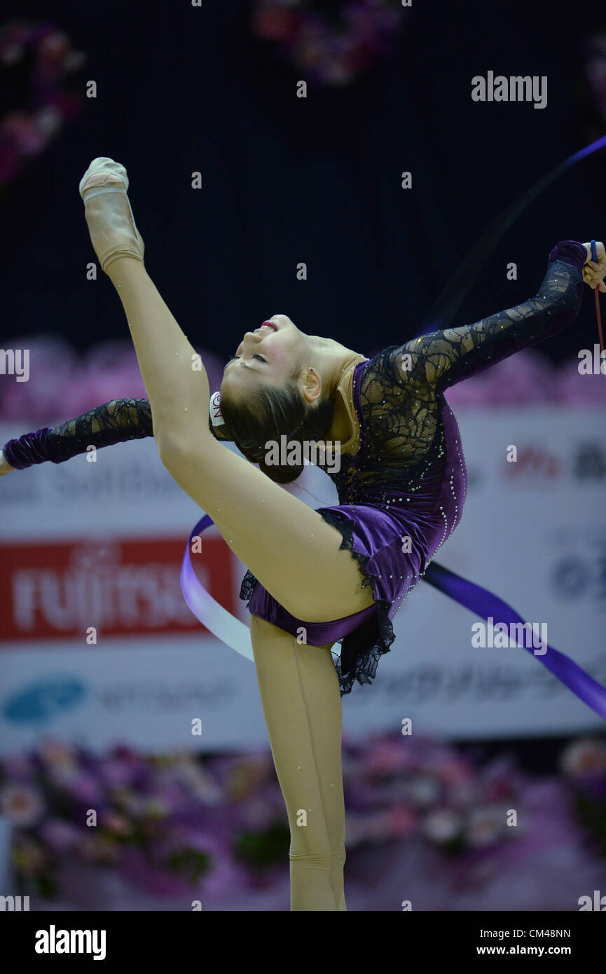 Riko Anakubo (JPN), SEPTEMBER 30, 2012 - Rhythmic Gymnastics : AEON CUP ...