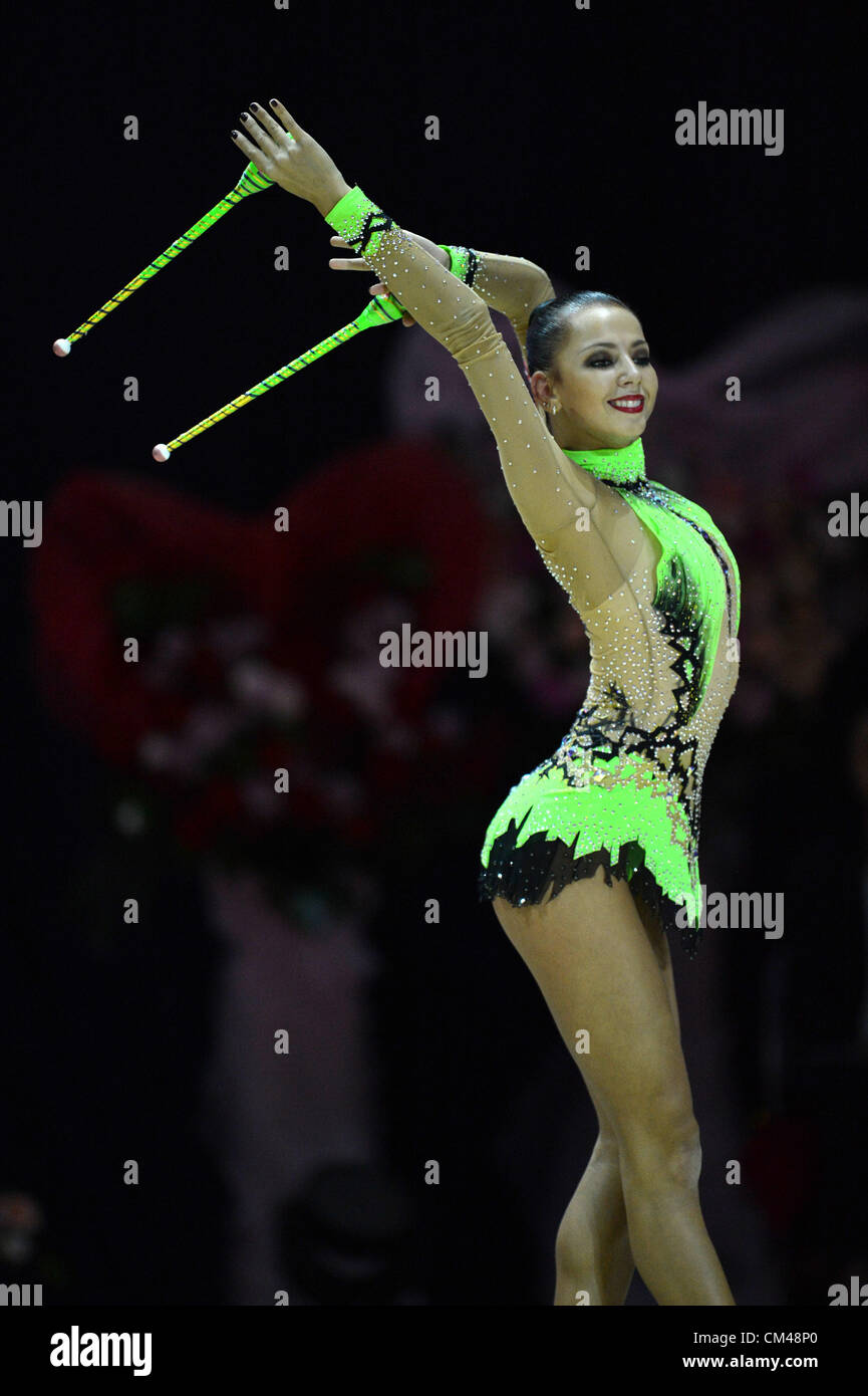 Daria Dmitrieva (RUS), SEPTEMBER 30, 2012 - Rhythmic Gymnastics : AEON CUP 2012 Worldwide R.G ...