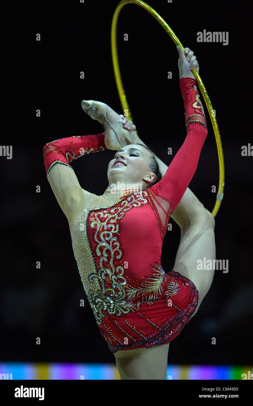Ganna Rizatdinova (UKR), SEPTEMBER 30, 2012 - Rhythmic Gymnastics ...