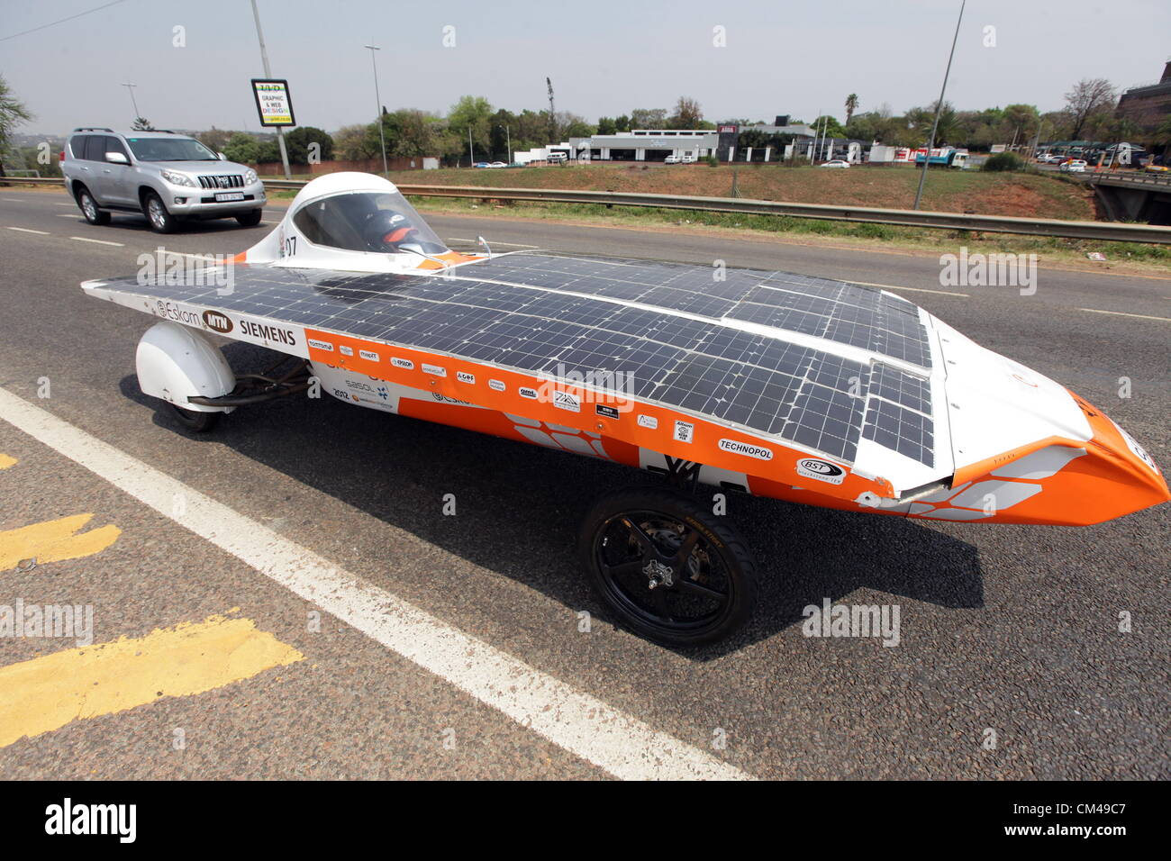 PRETORIA, SOUTH AFRICA: The University of Johannesburg’s solar car ...