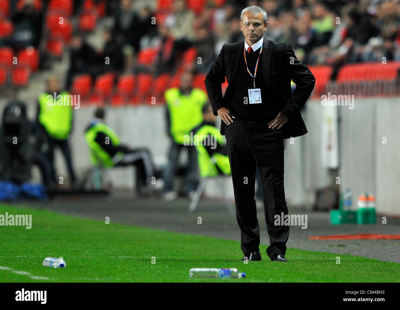 Czech soccer league, 9th round, Slavia Prague vs Sparta Prague on ...