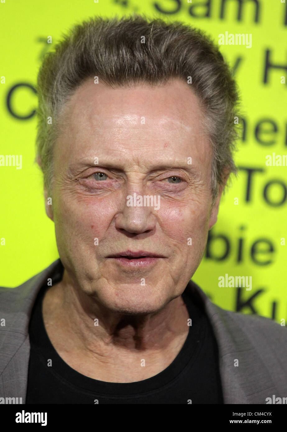 Oct. 1, 2012 - Westwood, California, U.S. - Christopher Walken arrives ...