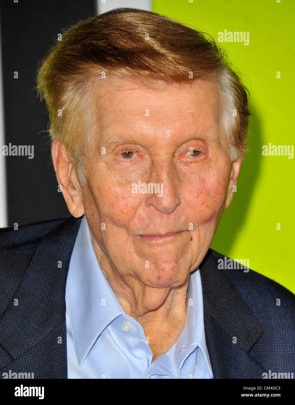 USA. Sumner Redstone at arrivals for SEVEN PSYCHOPATHS Premiere, Bruin ...