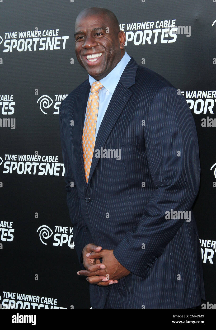 Oct. 1, 2012 - Los Angeles, California, U.S. - Earvin 'Magic' Johnson ...