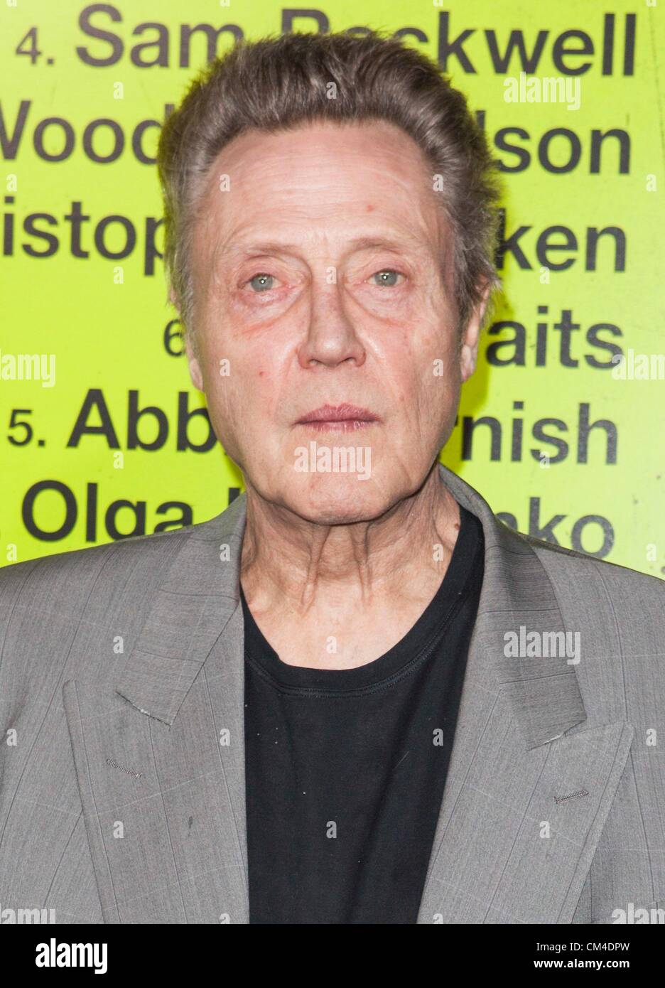 USA. Christopher Walken at arrivals for SEVEN PSYCHOPATHS Premiere ...