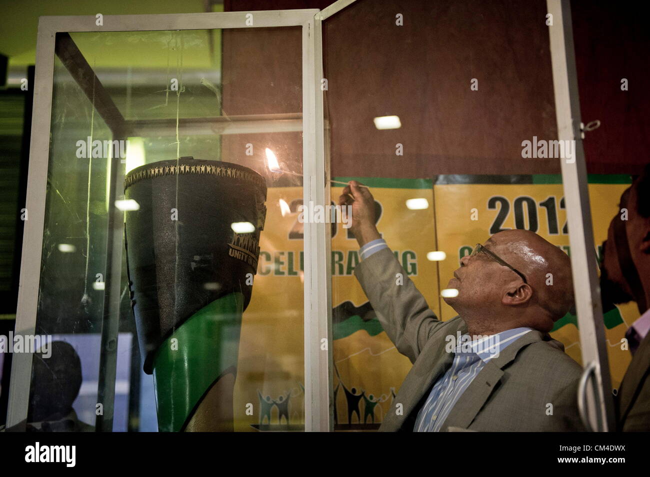 JOHANNESBURG, SOUTH AFRICA: President Jacob Zuma as the ANC’s Centenary ...