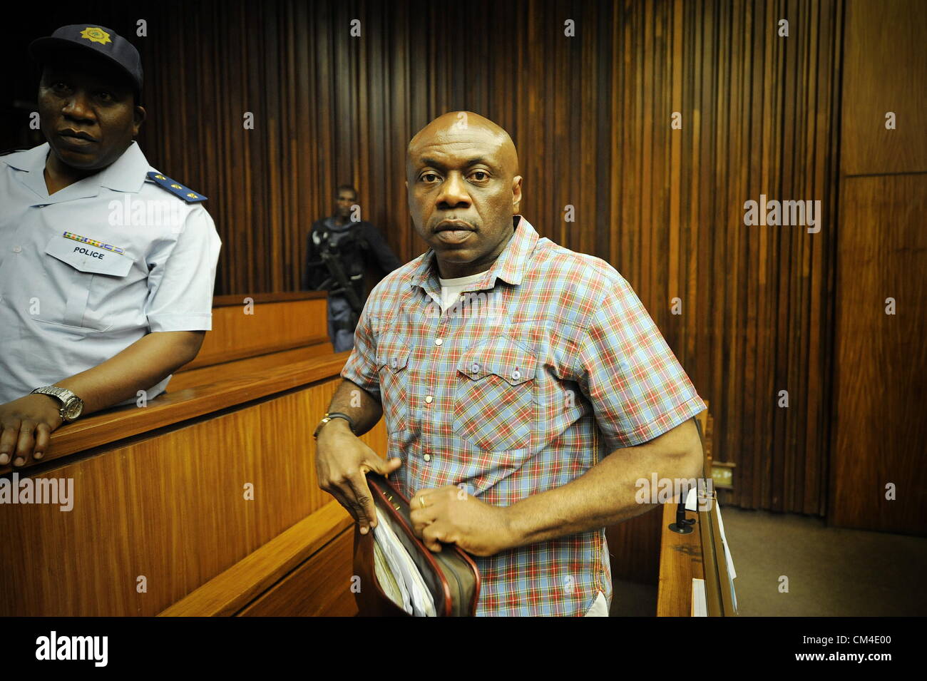 JOHANNESBURG, SOUTH AFRICA: Alleged Nigerian terrorist Henry Okah at ...