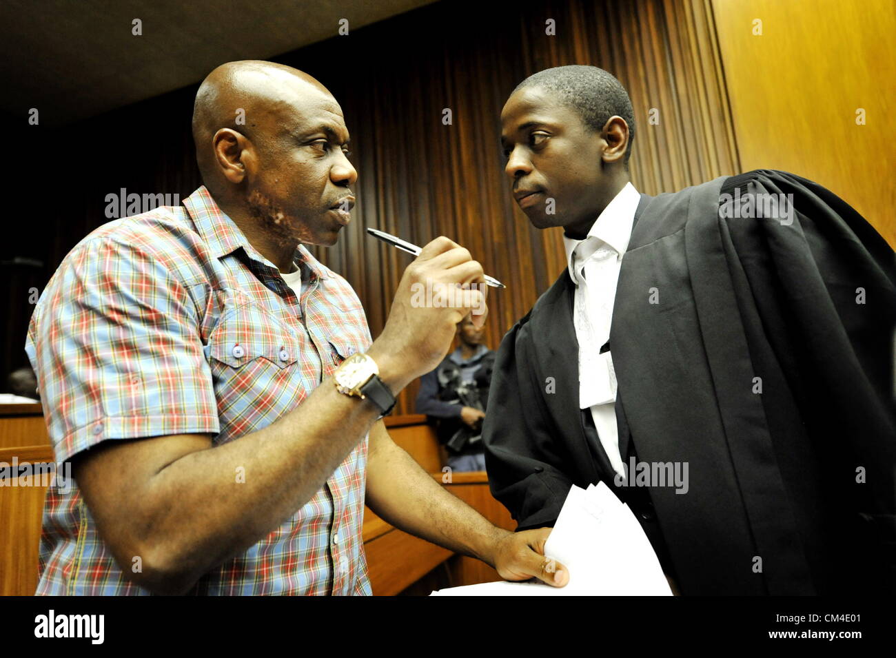 JOHANNESBURG, SOUTH AFRICA: Alleged Nigerian terrorist Henry Okah talks ...