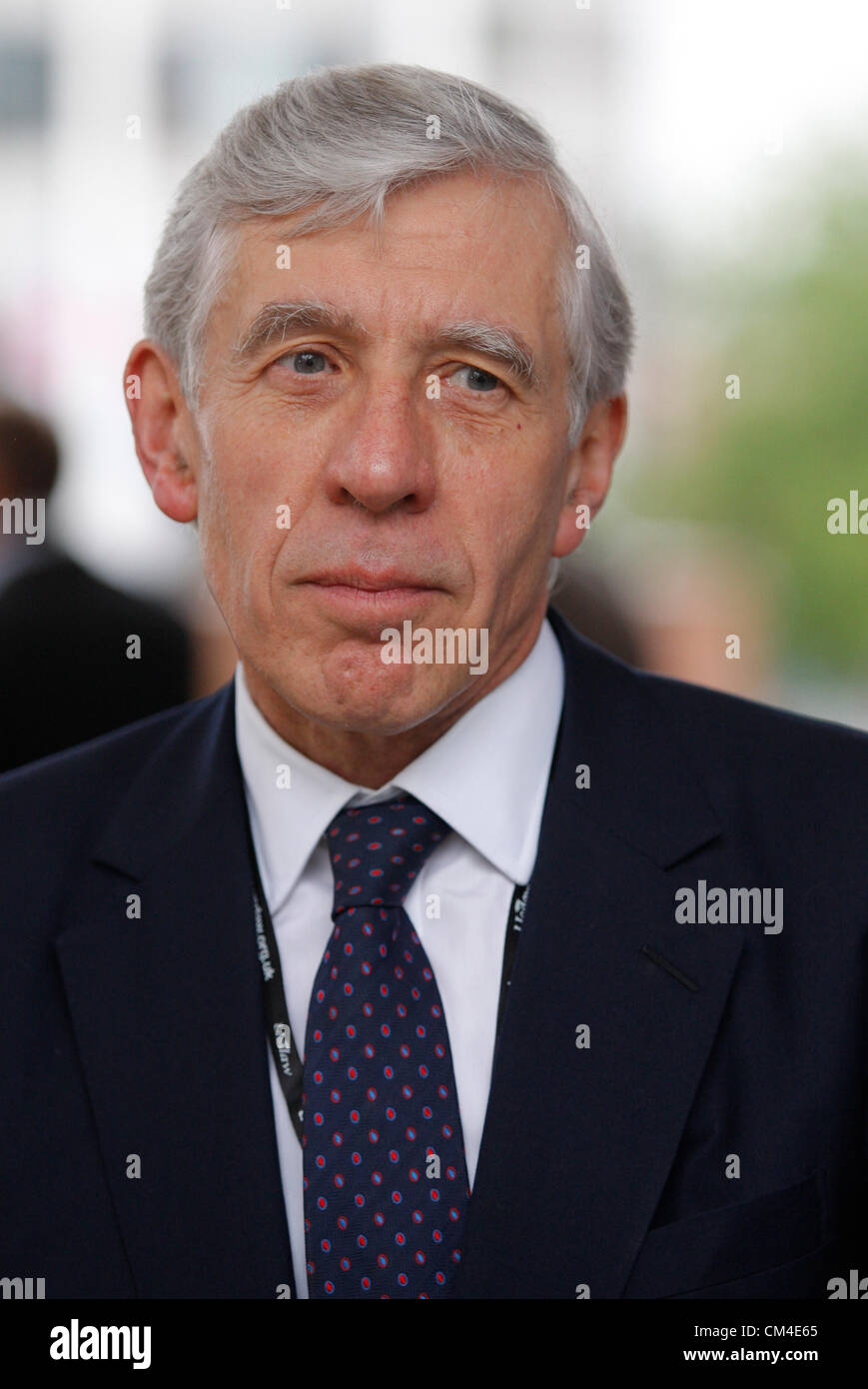JACK STRAW MP LABOUR PARTY 02 October 2012 MANCHESTER CENTRAL ...