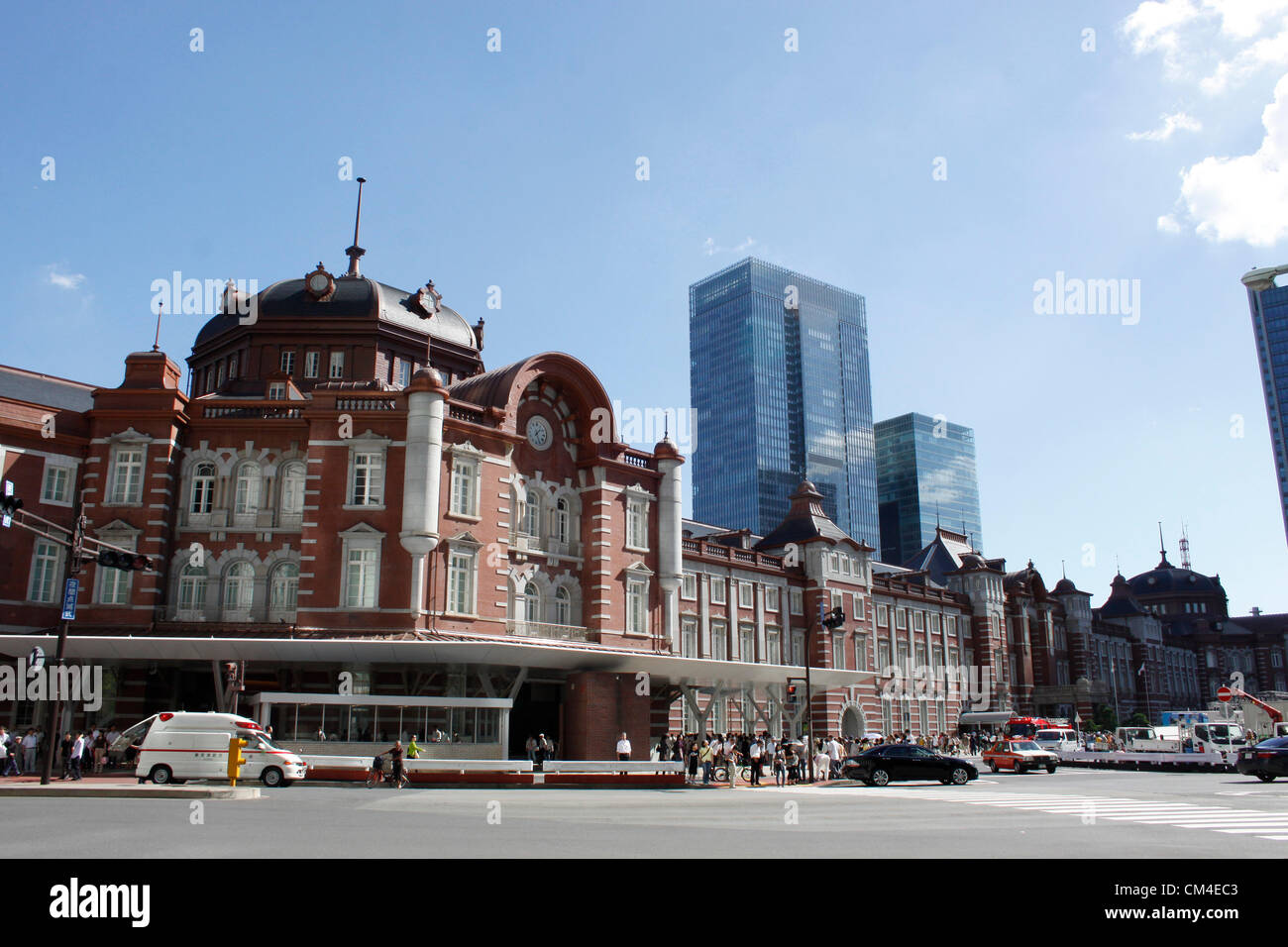Red brick building tokyo hi-res stock photography and images - Alamy