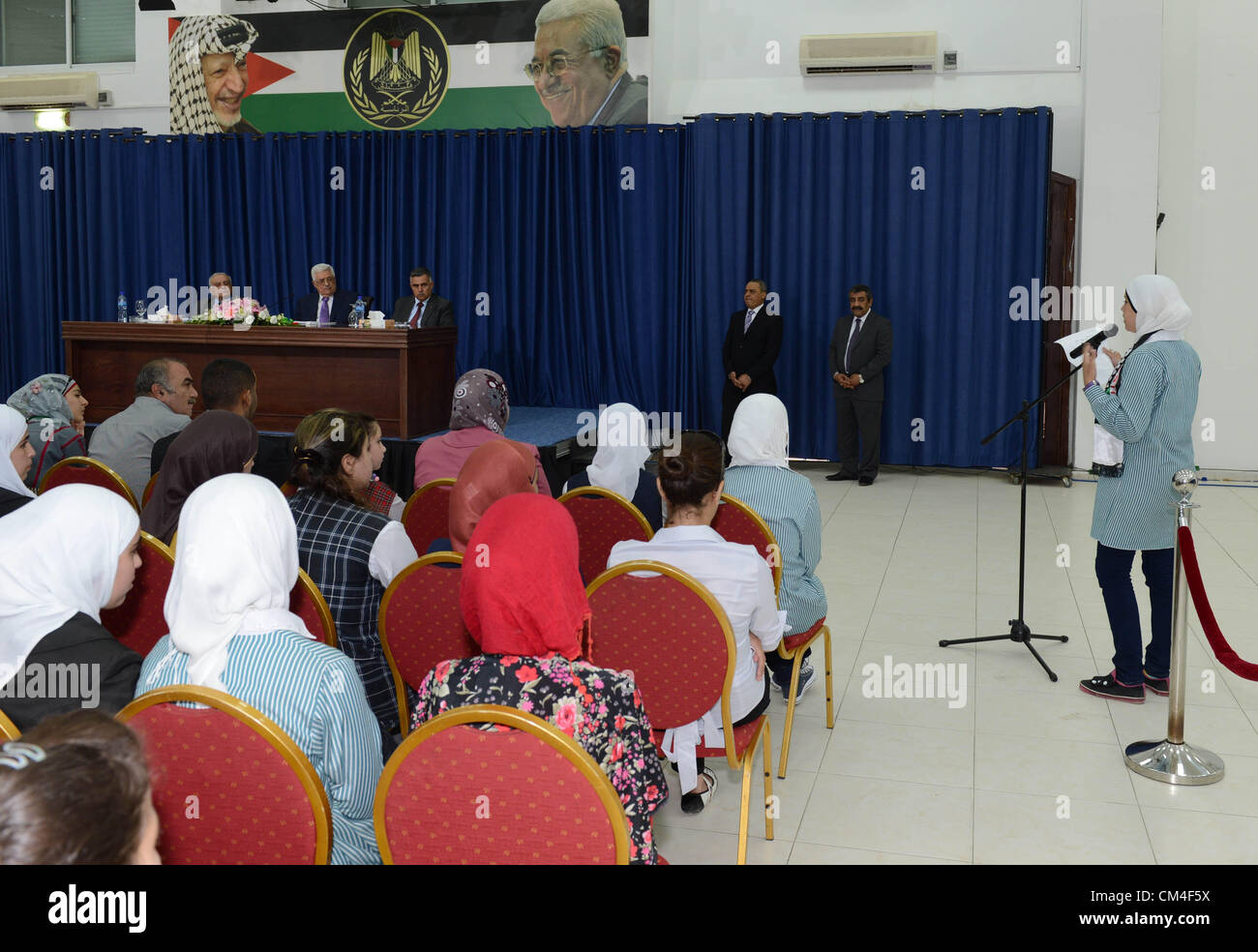 Ramallah, West Bank, Palestinian Territory. 1st October 2012 ...