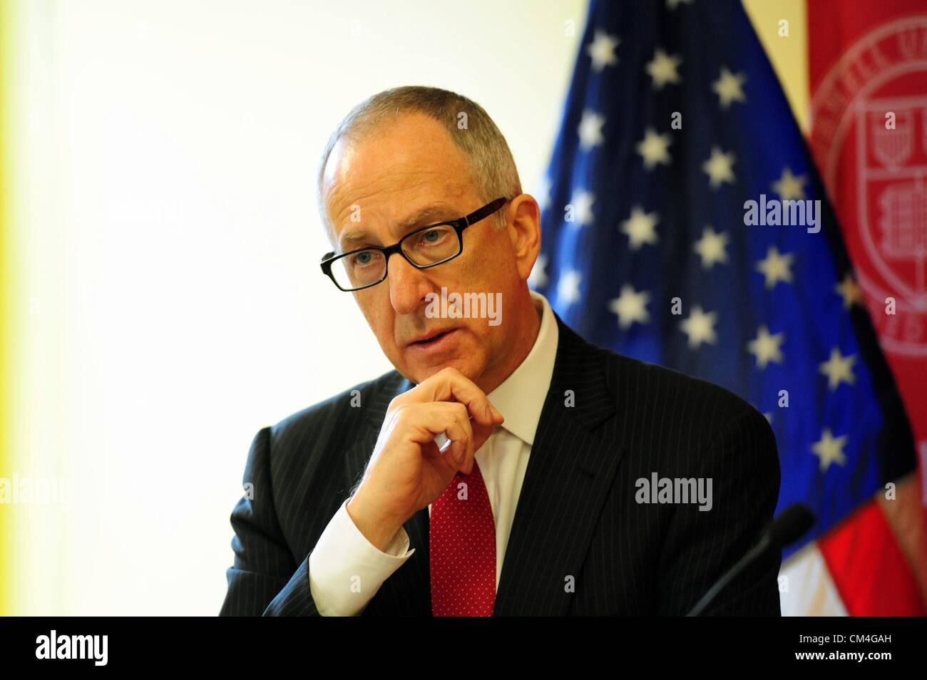 Oct. 2, 2012 - Manhattan, New York, U.S. - Cornell University President ...