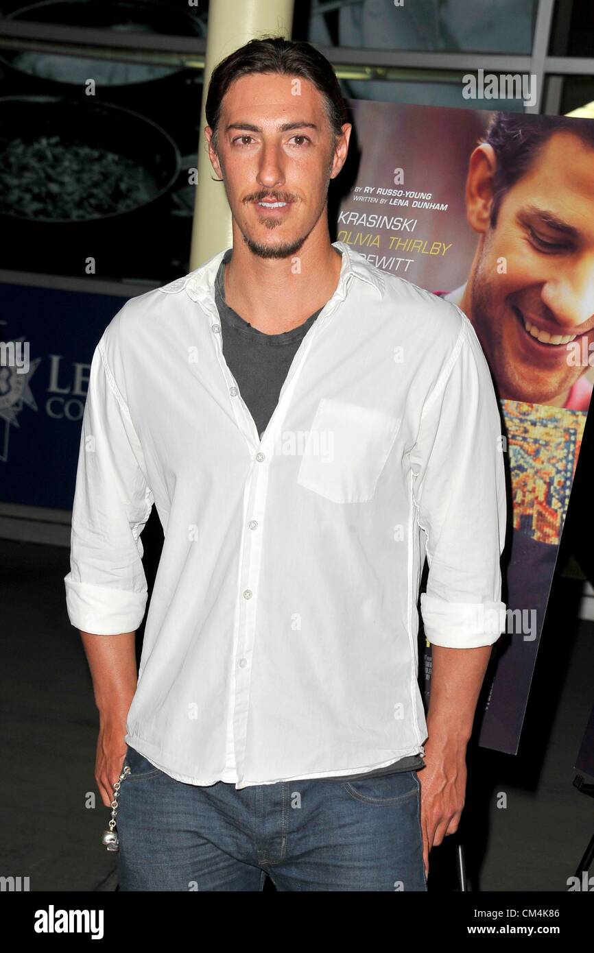 Los Angeles, California, USA. 2nd October 2012. Eric Balfour at arrivals for NOBODY WALKS ...