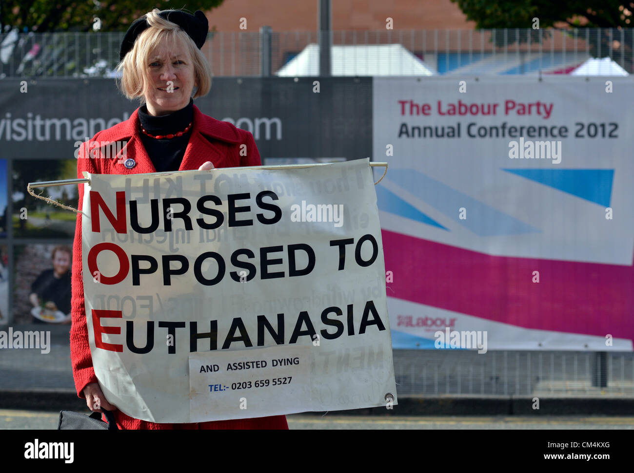 Nurses anti euthanasia hi-res stock photography and images - Alamy