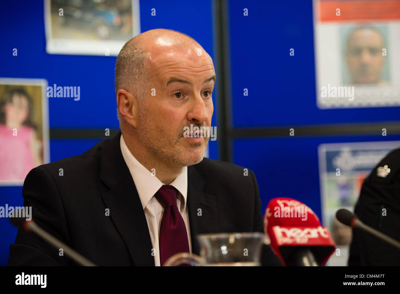 Aberystwyth, Wales, UK. 3rd October 2012. Detective Superintendant REG ...