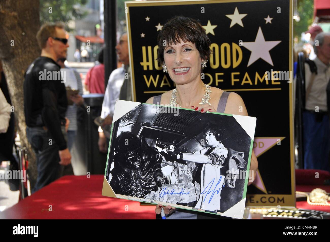 Gale Anne Hurd at the induction ceremony for Star on the Hollywood Walk ...