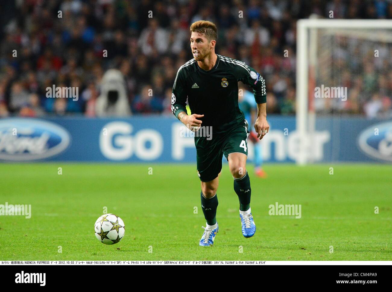 Sergio Ramos (Real), OCTOBER 3, 2012 - Football / Soccer : UEFA ...