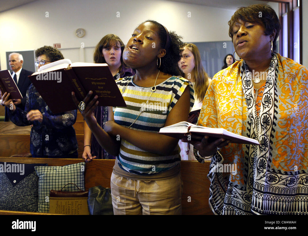 April 8, 2012 - U.S. - Jasmine Gray, 24, and her mother Janice Gray ...
