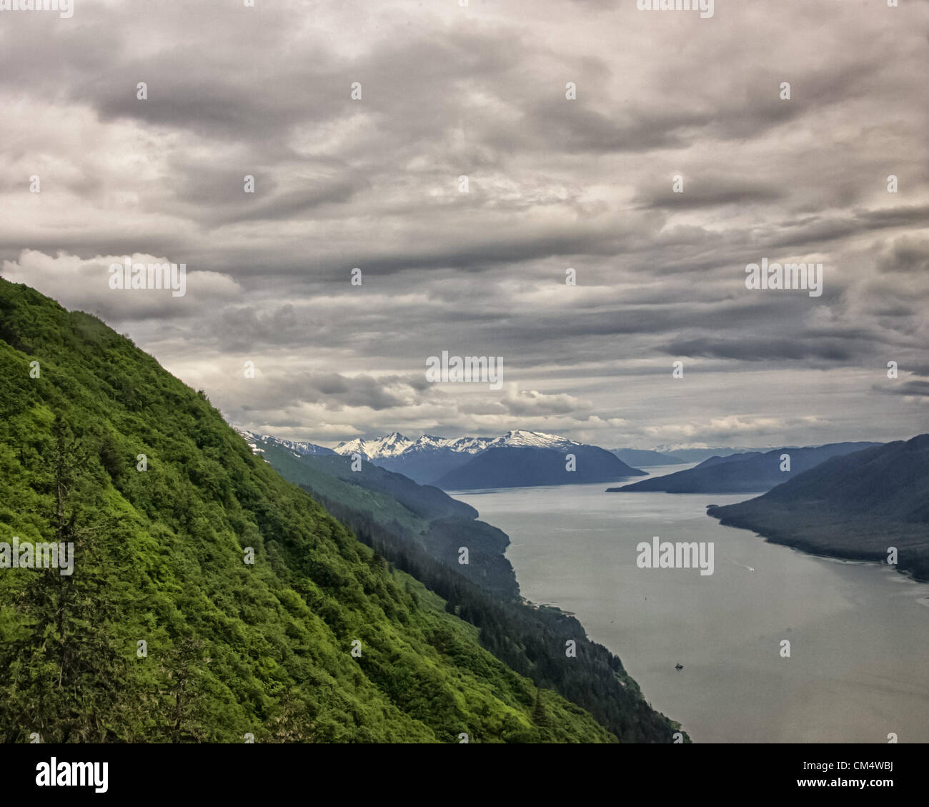 July 5, 2012 - Borough Of Juneau, Alaska, US - Looking south (southeast ...