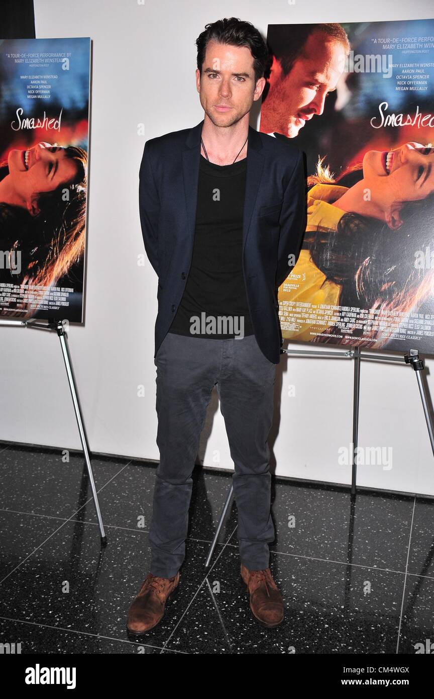 Christian Campbell at arrivals for SMASHED Premiere, MoMA Museum of ...