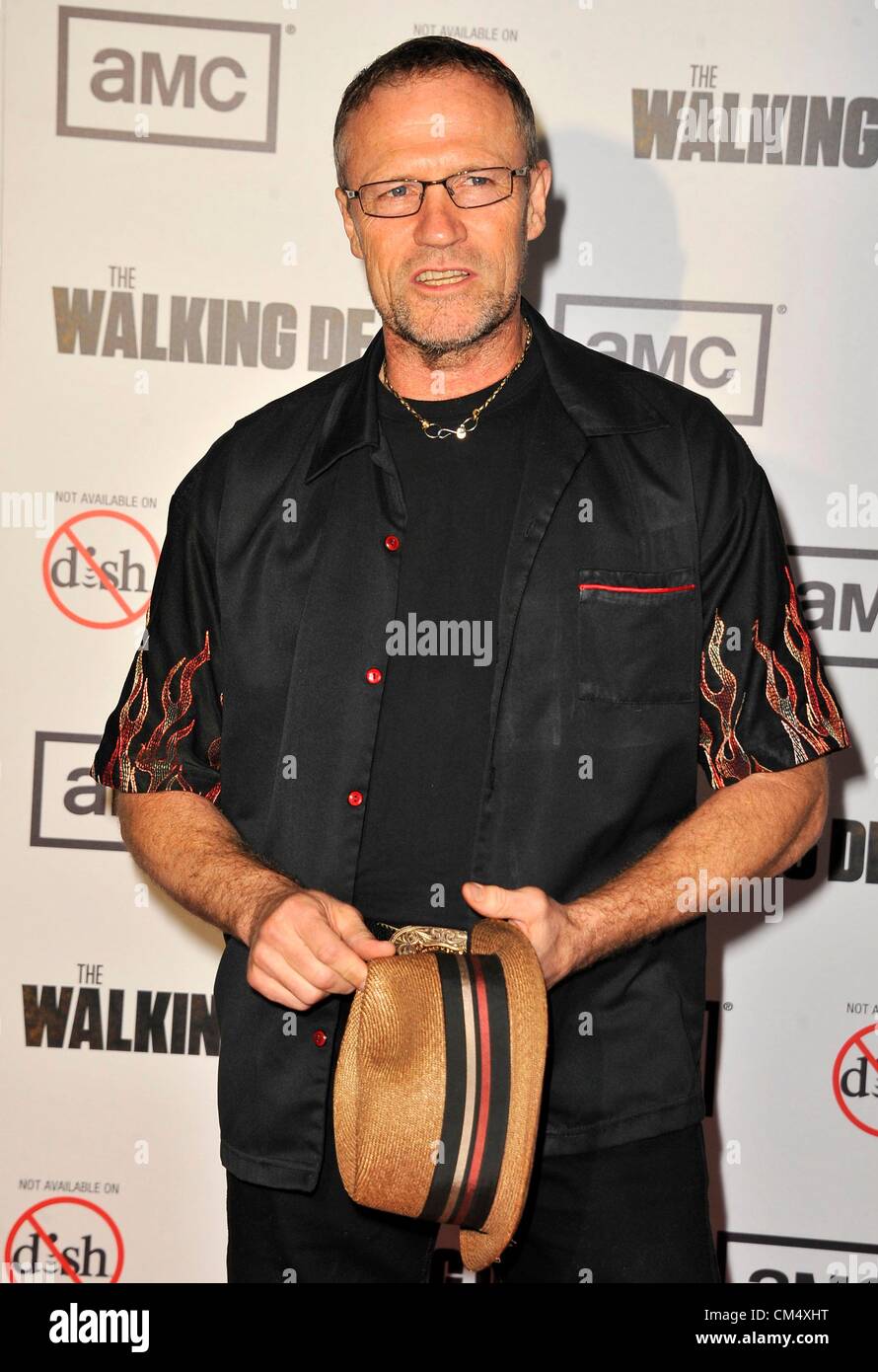 Michael Rooker at arrivals for THE WALKING DEAD Season Three Premiere ...