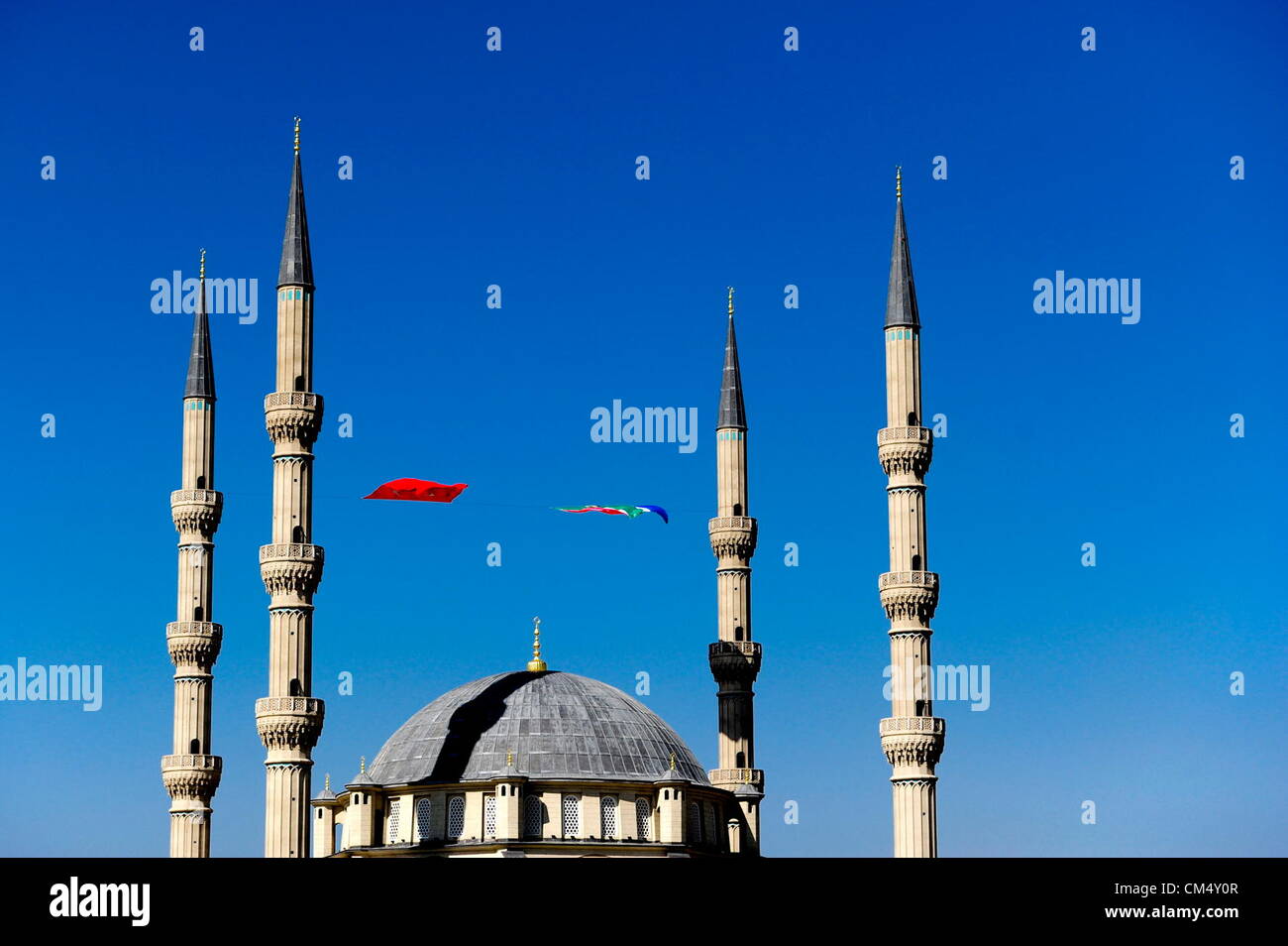 MIDRAND, SOUTH AFRICA: The Turkish Mosque in the Nizamiye Complex on ...