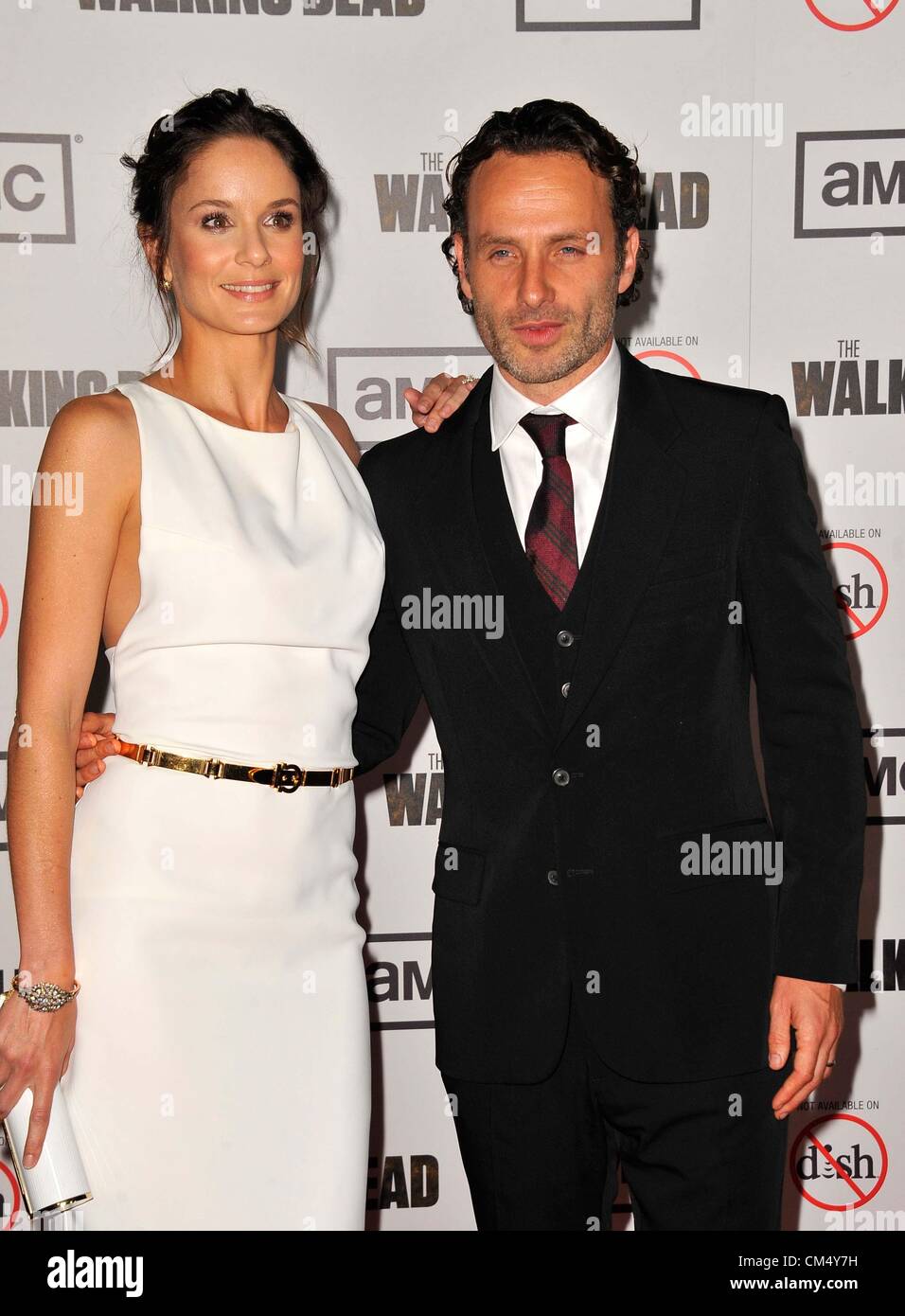 Oct. 4, 2012 - Los Angeles, California, U.S. - Sarah Wayne Callies ...