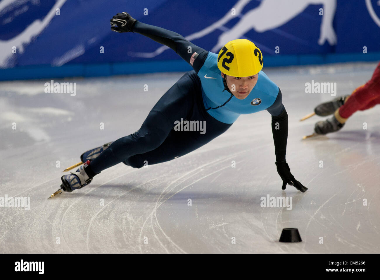 Oct. 5, 2012 - U.S. Olympic speed skater Simon Cho admitted Friday that ...