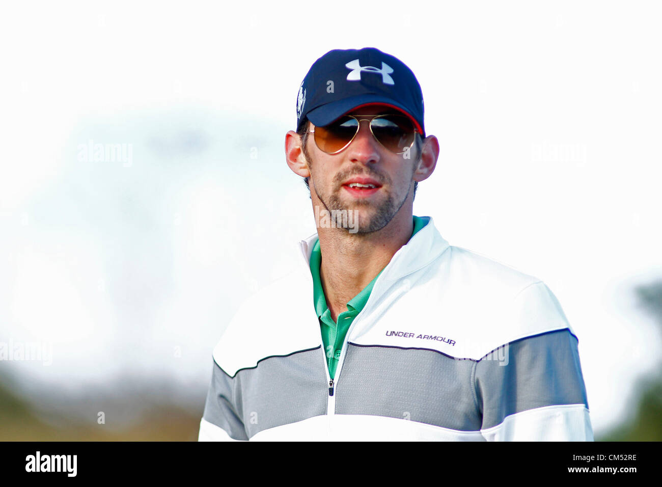 Scotland, UK. 05 October 2012. Swimmer Michael Phelps competing in The ...