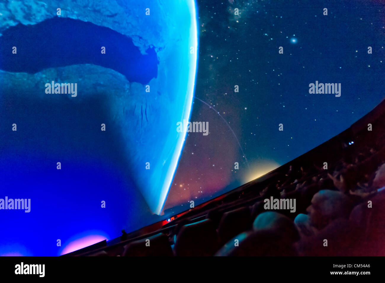 Jetblue sky theater planetarium hi-res stock photography and images - Alamy
