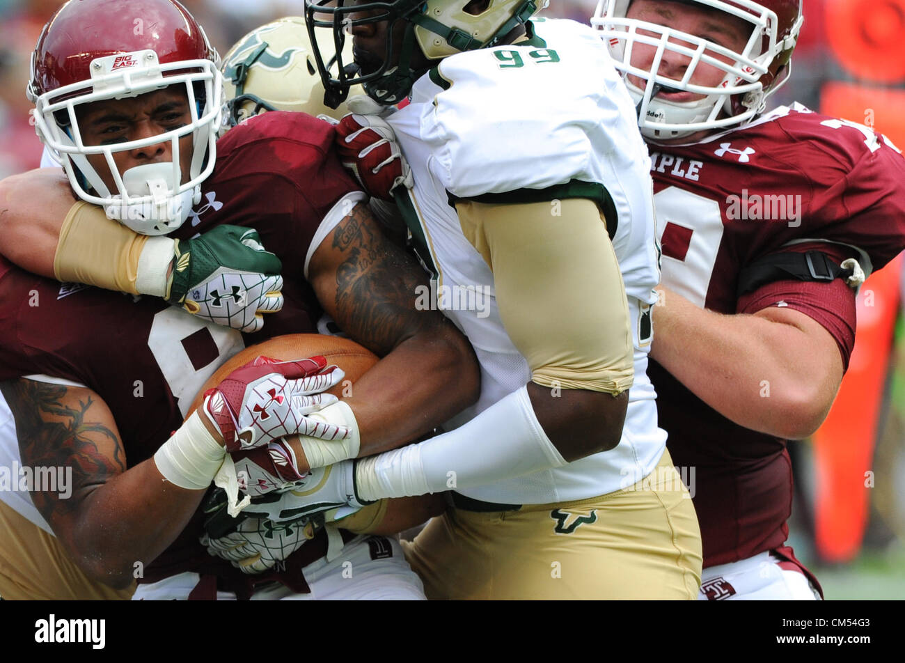 Oct. 6, 2012 - Philadelphia, Pennsylvania, U.S - Temple's tailback ...