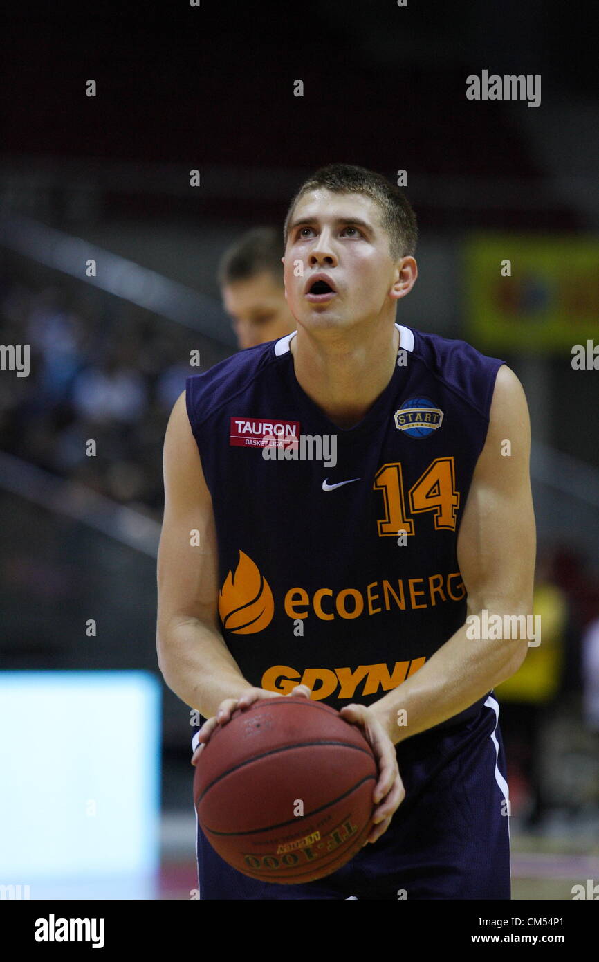 Sopot, Poland 6th, October 2012 Polish basketball extraleague - Tauron ...