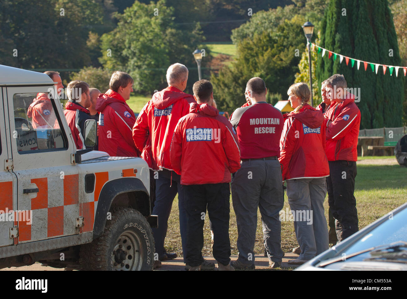6th October, 2012. Machynlleth, Wales, UK. Mark Bridger has been ...