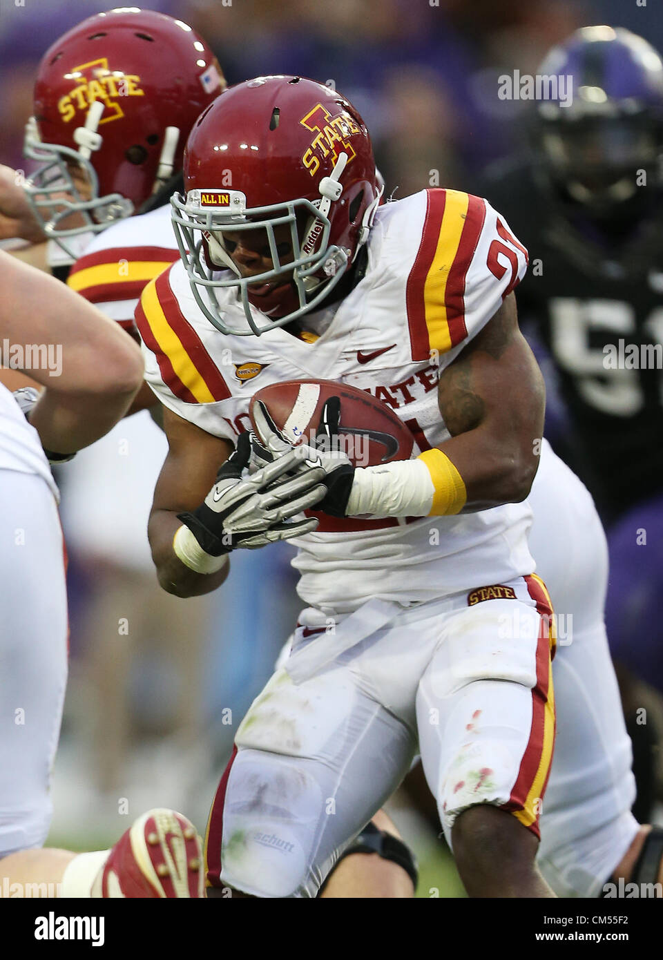 Oct. 6, 2012 - Fort Worth, Texas, United States of America - Iowa State ...