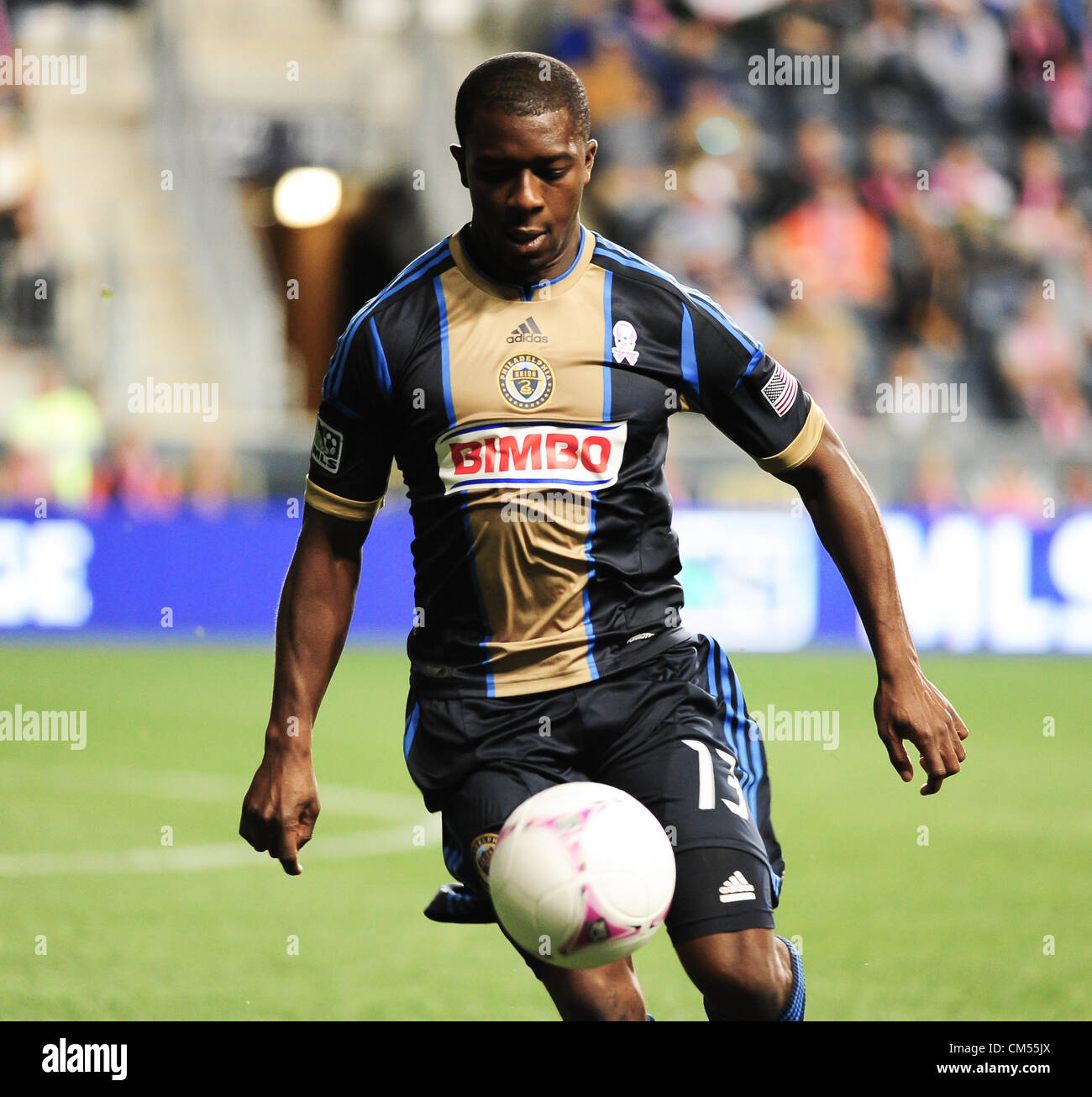 Oct. 6, 2012 - Chester, Pennsylvania, U.S - Philadelphia Union's ...