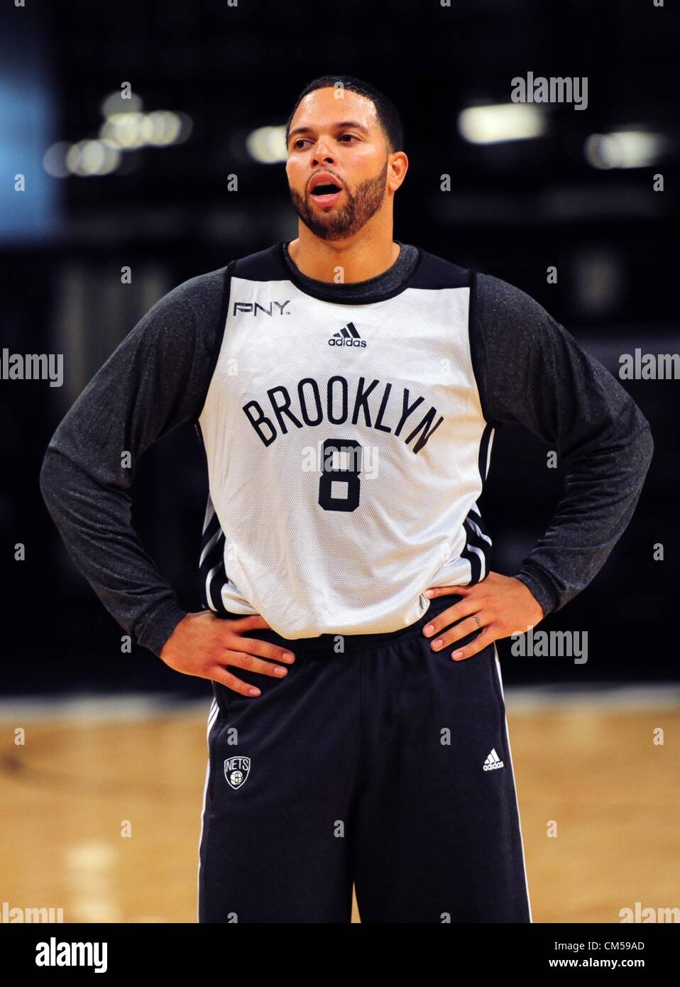 Oct. 7, 2012 - Brooklyn, New York, U.S. - DERON WILLIAMS during the ...