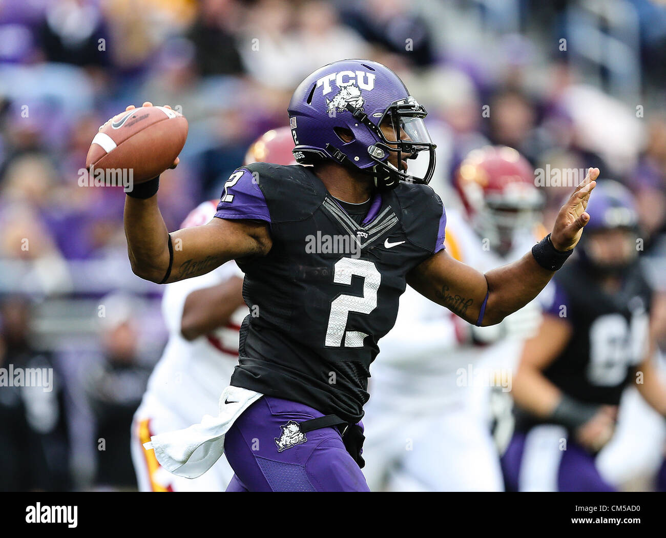 Oct. 6, 2012 - Fort Worth, Texas, United States of America - TCU Horned ...